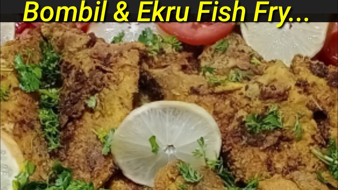 FISH FRY | EKRU FISH FRY | BOMBIL FISH FRY - YouTube