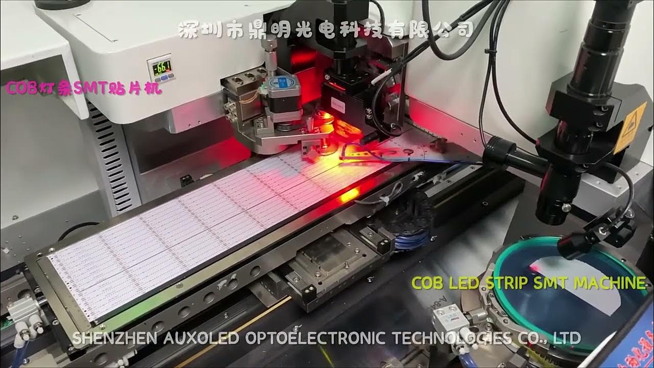 SMT MACHINE FOR COB LED STRIP - YouTube
