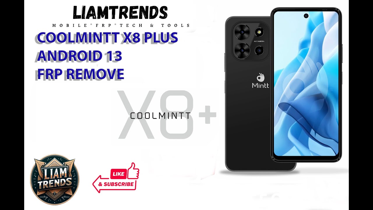 Coolmintt Mintt x8 plus Frp remove 2025 (BFTool 1.6) - YouTube