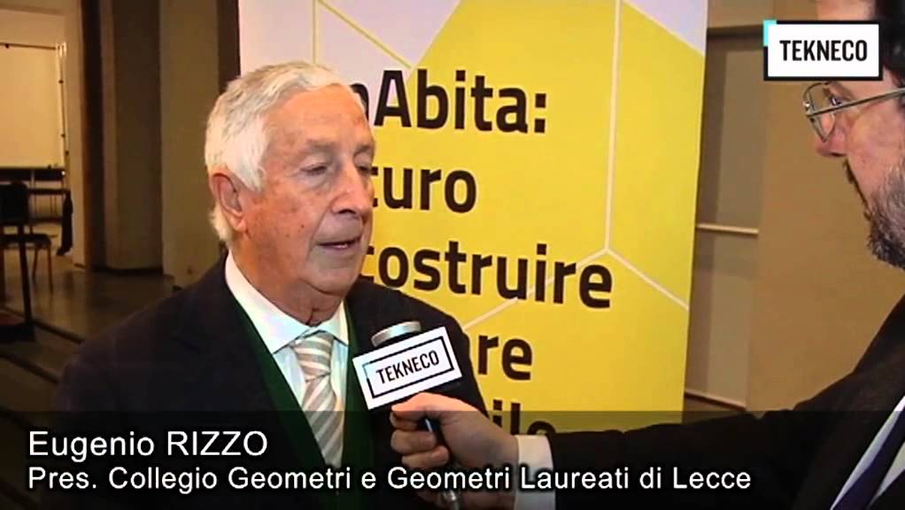 Eugenio Rizzo Pres Collegio Geometri e Geometri Laureati Lecce ai ...