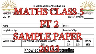kv class 5 maths pt-2 sample paper | Doovi