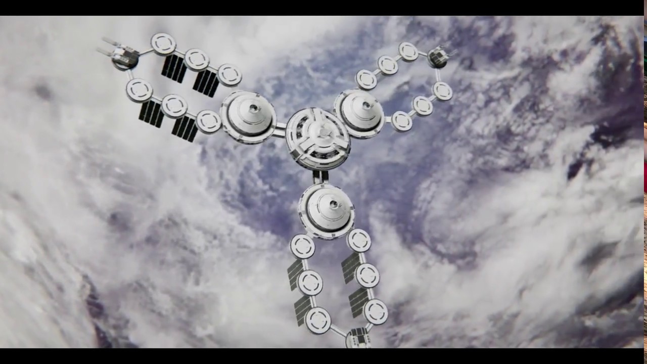 Modular space stations kit demo - YouTube