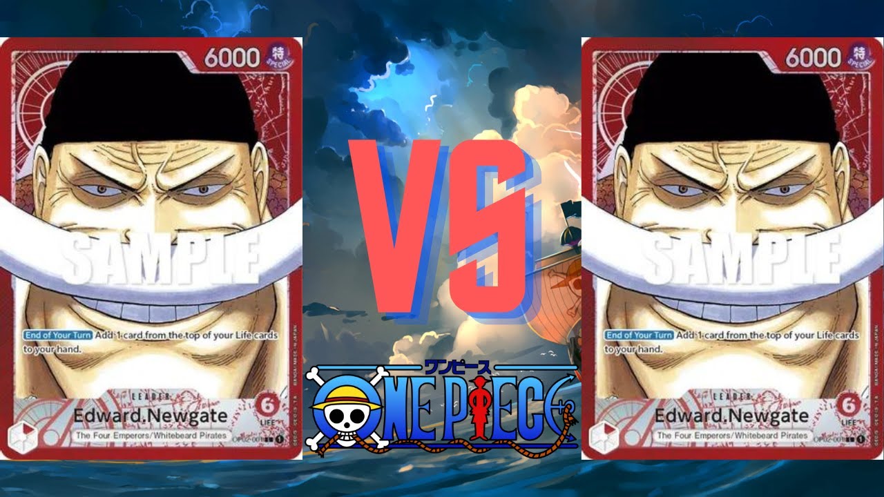 OP-02 Round 3 - WhiteBeard vs WhiteBeard - One Piece TCG Store ...