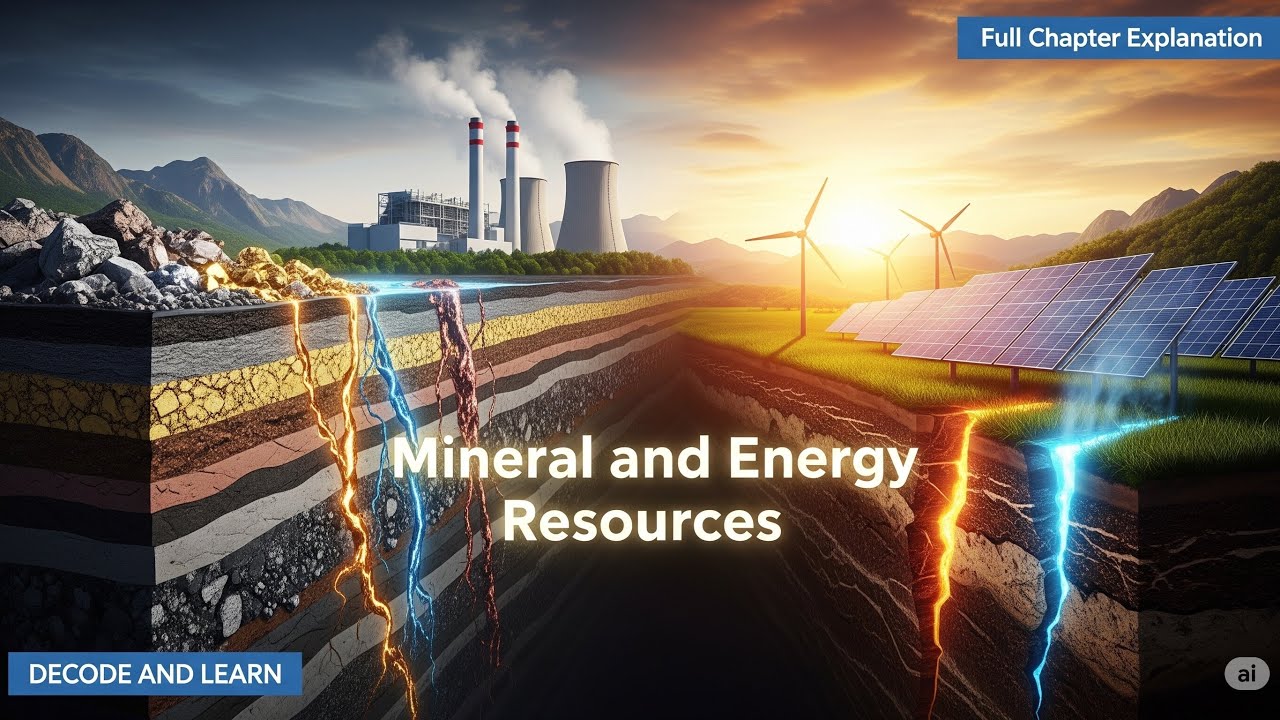 Mineral and Energy Resources Class 10 Full Chapter Explanation under 10 ...