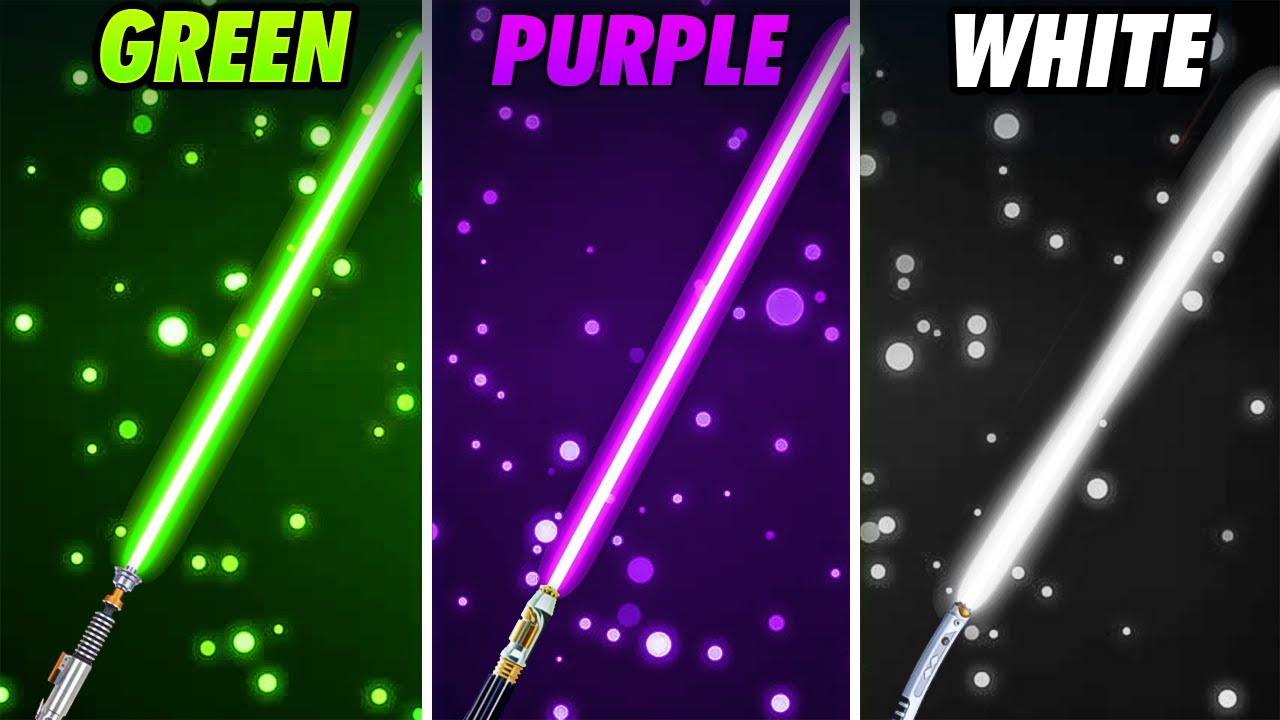 Every Lightsaber Color EXPLAINED - YouTube