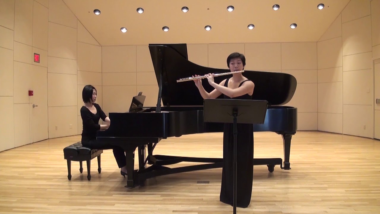 Widor, Suite, 3. Romance - andantino, Annie Wu, flute; Feng Niu, piano ...