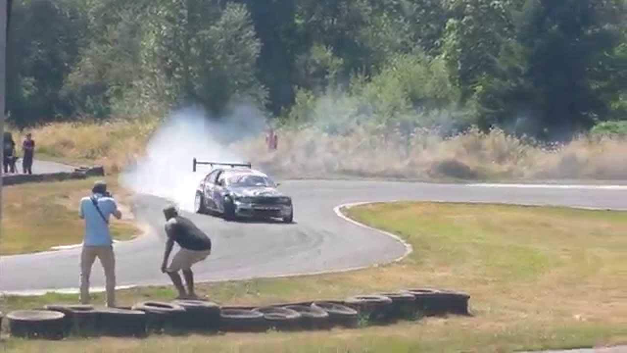 Chelsea DeNofa reverse entry backwards drifting - YouTube