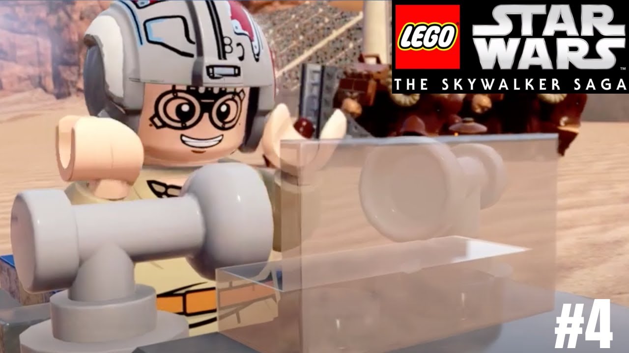 PODRACING | Lego Star Wars The Skywalker Saga Part 4 - YouTube