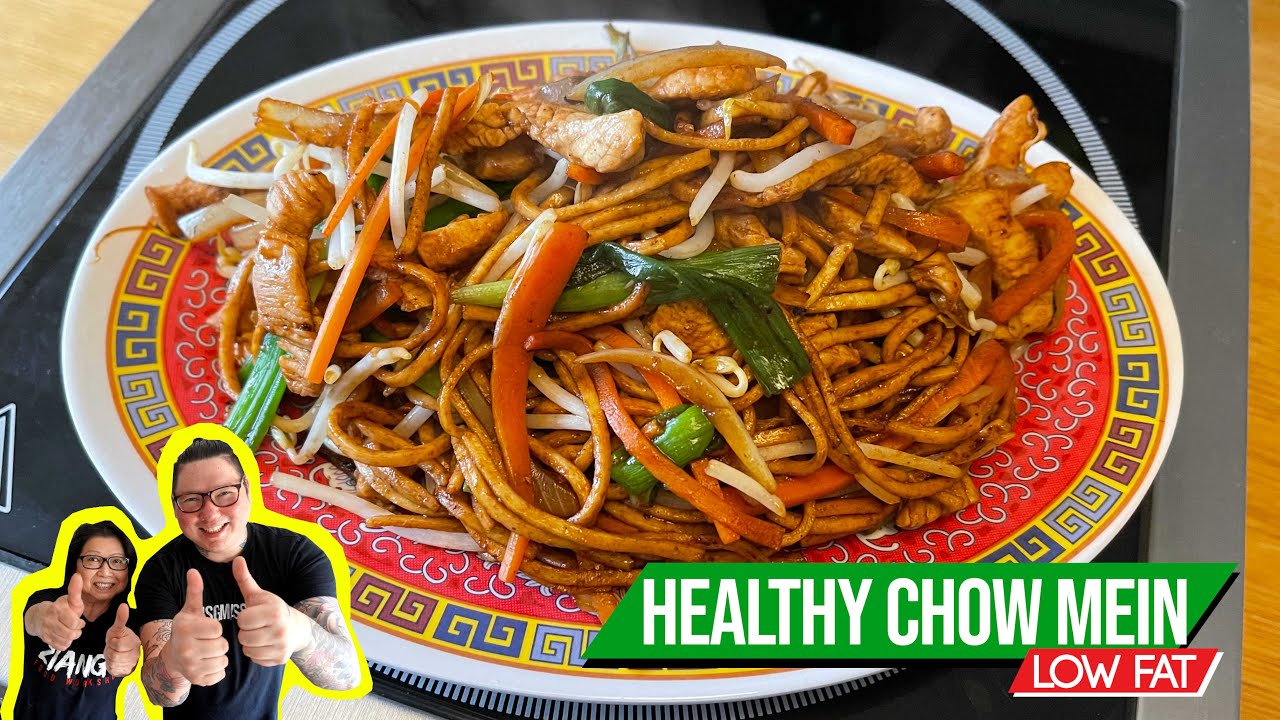 Ziangs: Healthy LOW FAT Chinese Takeaway Chow Mein - YouTube