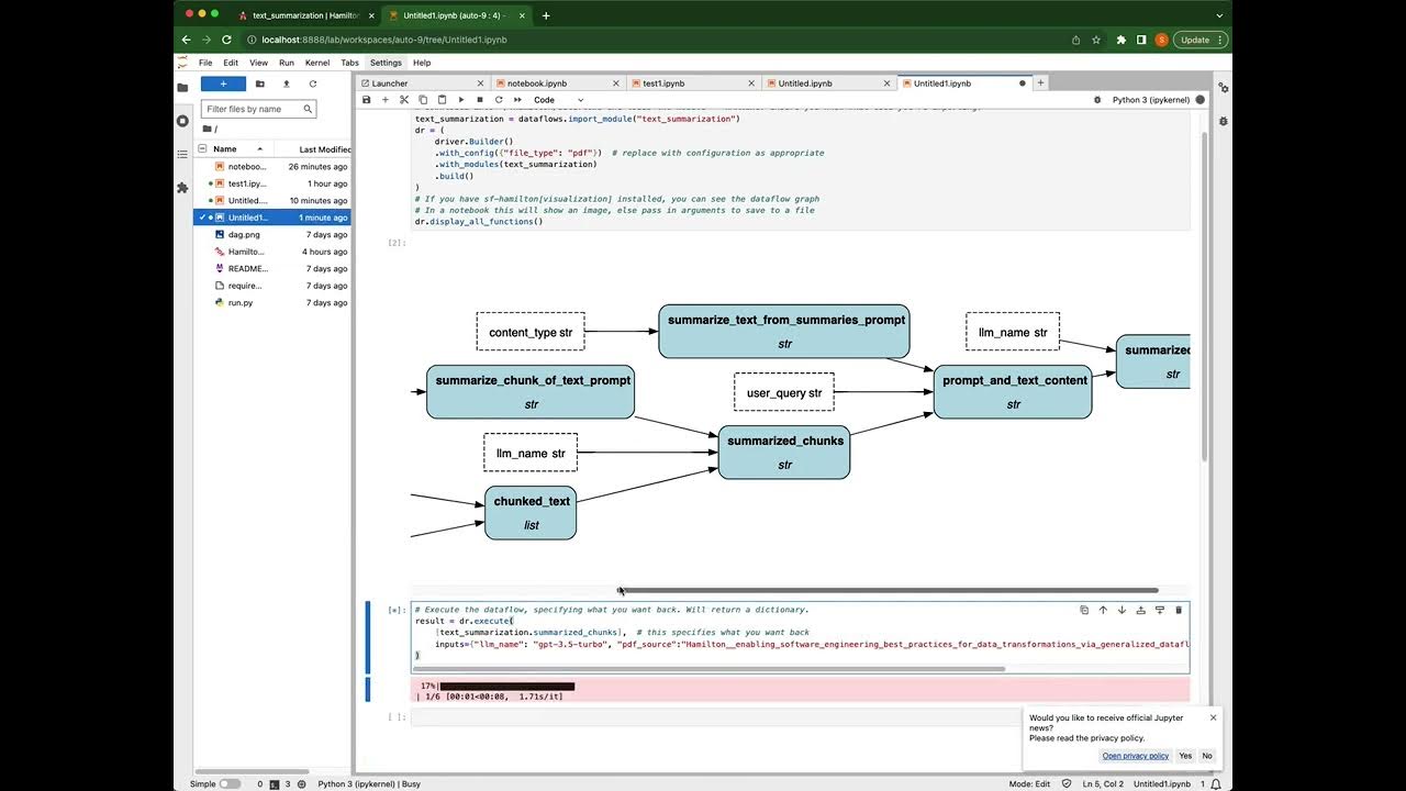 Hamilton Dataflow Hub | Quick Overview of how to use it - YouTube
