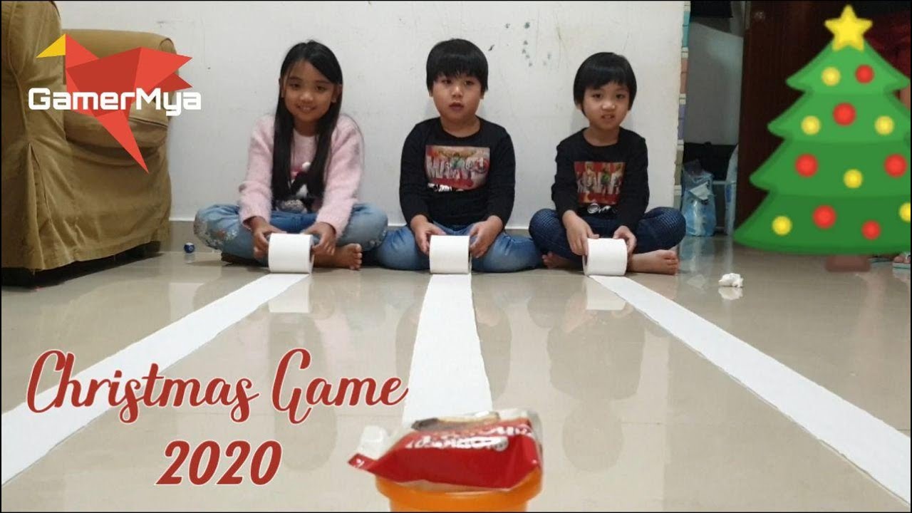 Christmas Game 2020 | Tissue Pull Race - YouTube