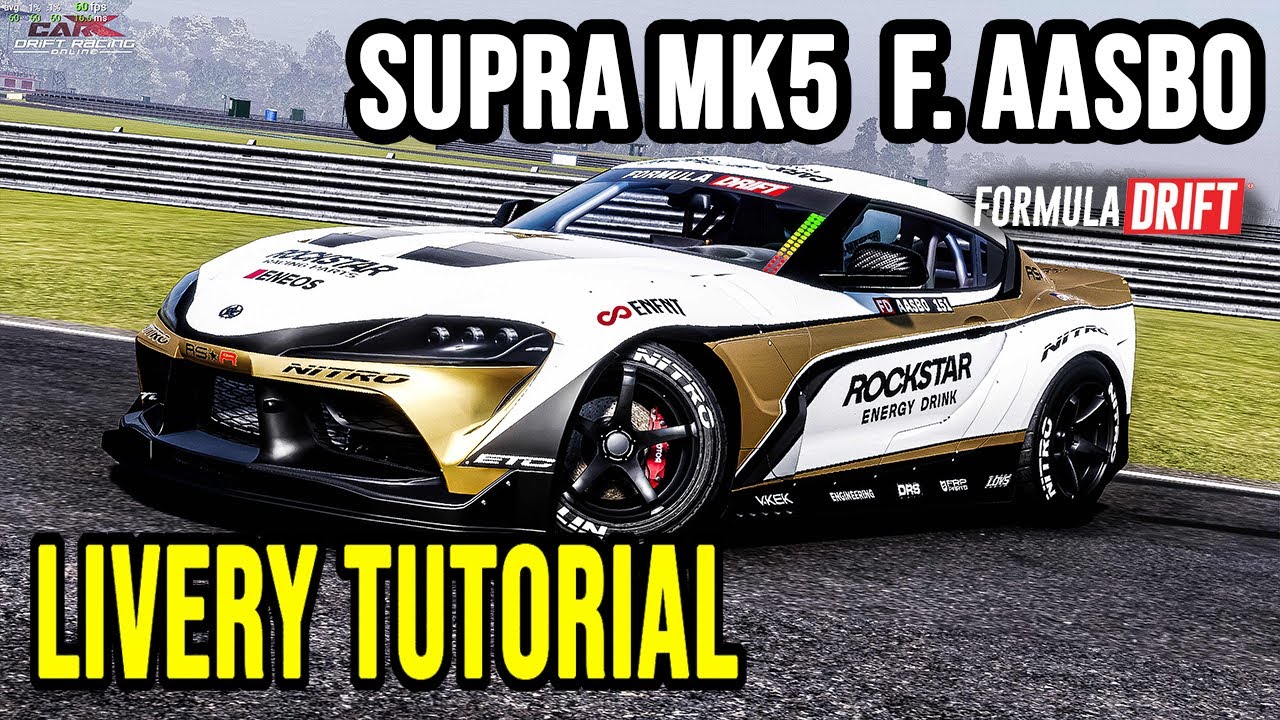 Film - CarX Drift racing - Supra Aasbo FD 2024 [Livery Tutorial] - YouTube