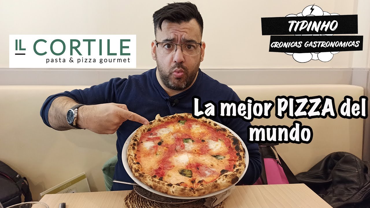 Nos comemos la mejor #pizza del mundo en Il Cortile. Campeones del ...