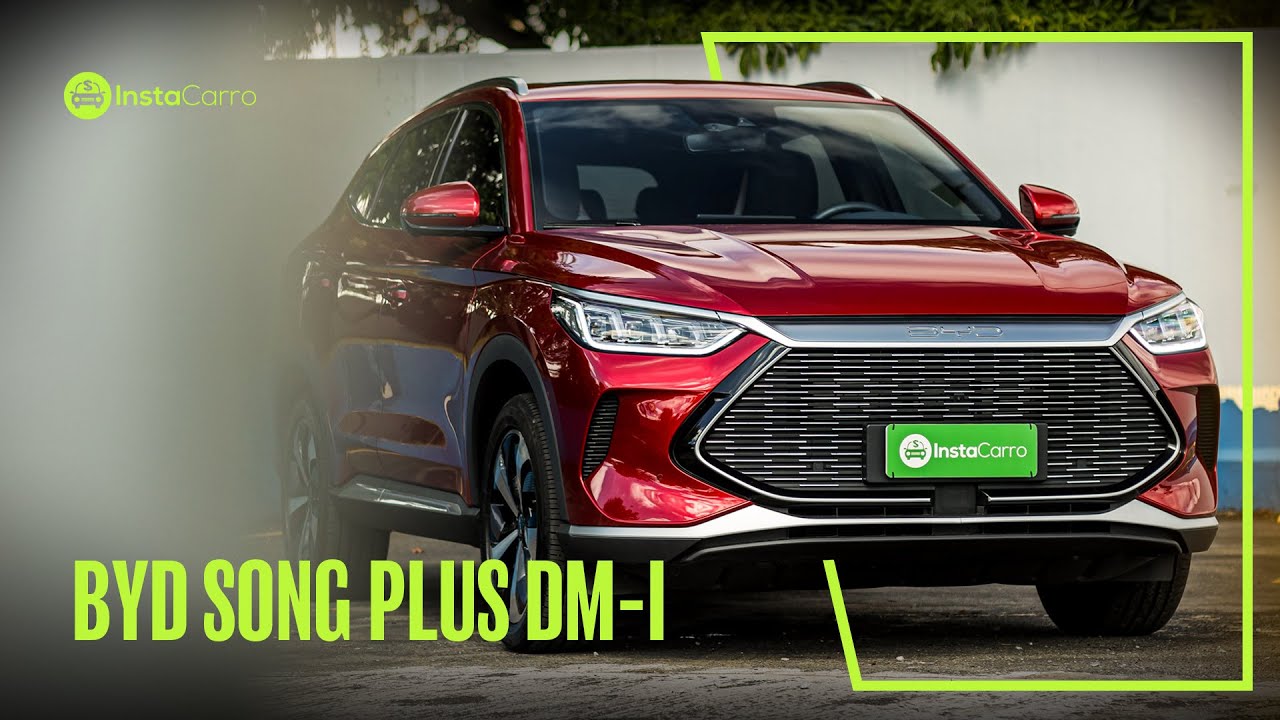 BYD SONG PLUS DMI-I | SUV híbrido é bonito, bem equipado e RODA MIL KM com um tanque - YouTube