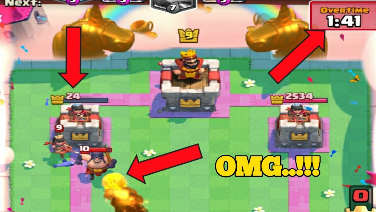 clash Royale epic battle gameplay || clash Royale gameplay - YouTube