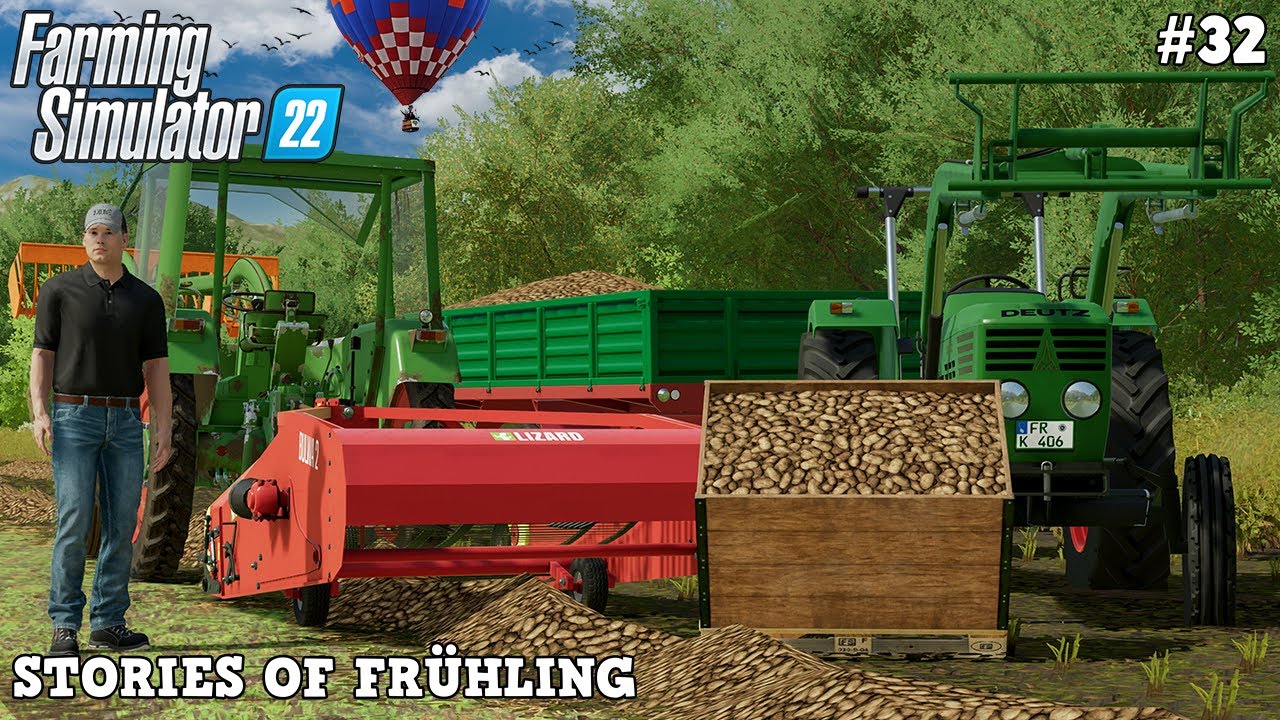 First POTATO HARVEST with FENDT GT and OLD HARVESTER! 🥔🚜💨 | Frühling ...