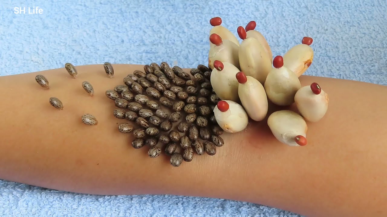 Let's remove very big ticks style on arm woman | Designed from cereals ...