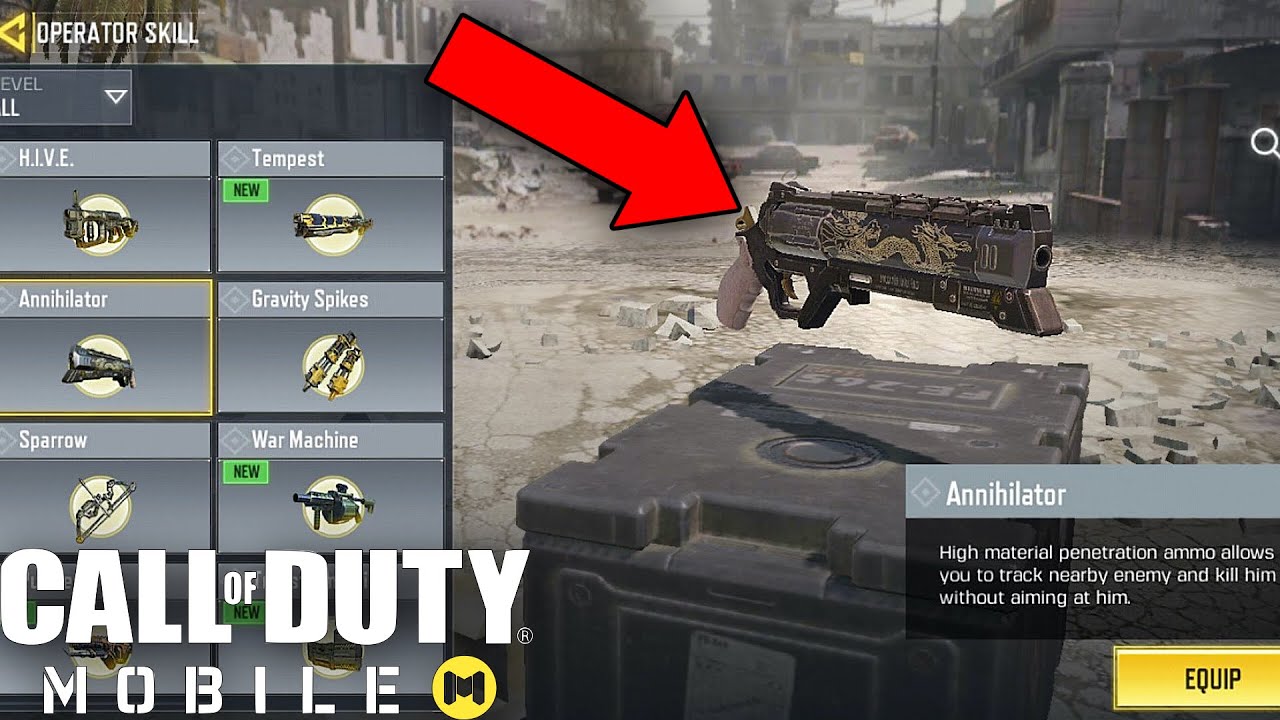 Call of Duty Mobile - NEW ANNIHILATOR OPERATOR SKILL GAMEPLAY! - YouTube