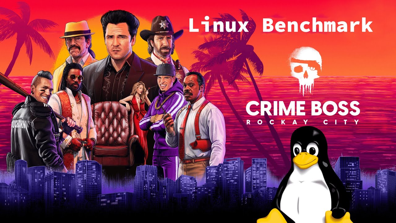 Crime Boss: Rockay City (loud) | Linux Benchmark 1440P - 7900XT - YouTube