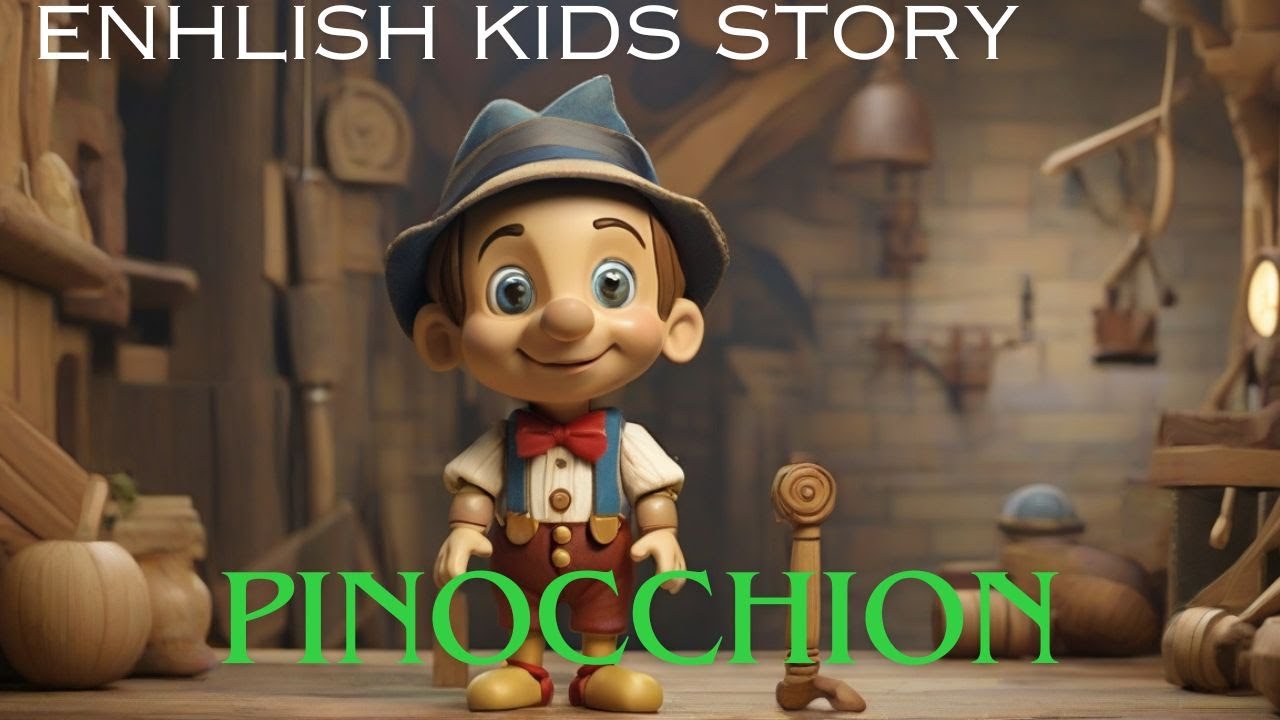 #pinocchio kids story# Pinocchio# English kids story#cartoons#engilsh ...