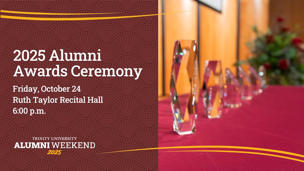 251024 2025 Trinity University Alumni Awards Ceremony - YouTube