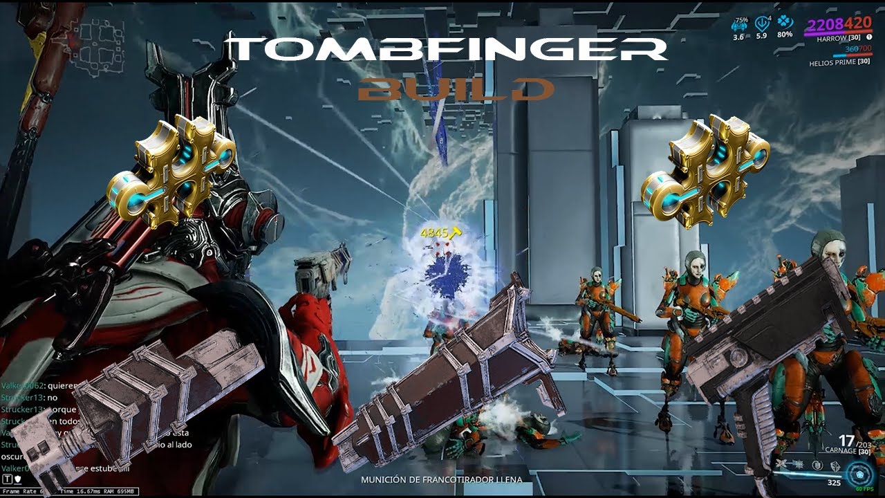 Warframe|Build Tombfinger 2 formas|Sin agrietado|Buscador de pax (PC ...