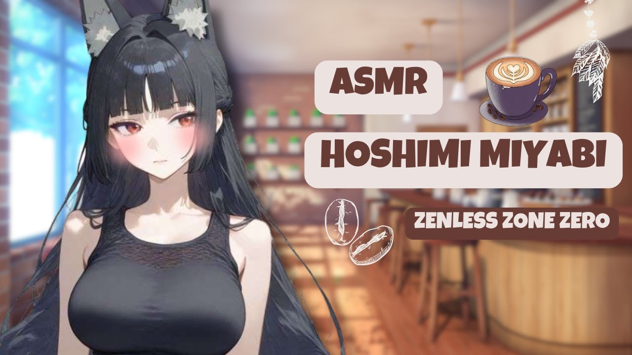ASMR | Trying Coff Cafe's Menu with Miyabi - Zenless Zone Zero - YouTube