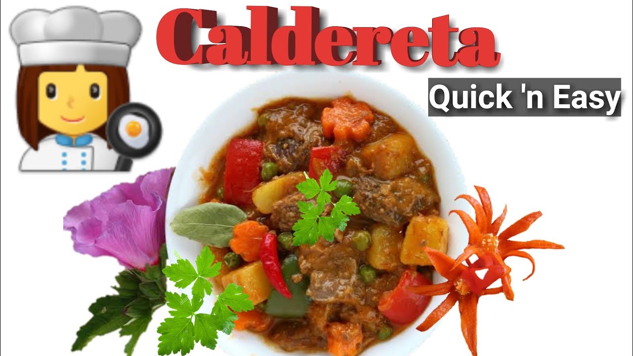 BEEF🥩CALDERETA - Quick 'n Easy Recipe - YouTube
