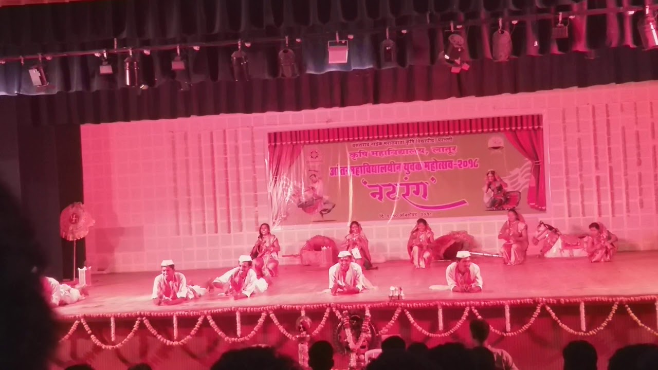 DINDI DANCE 🎭 Youth festival 2018..... Latur - YouTube