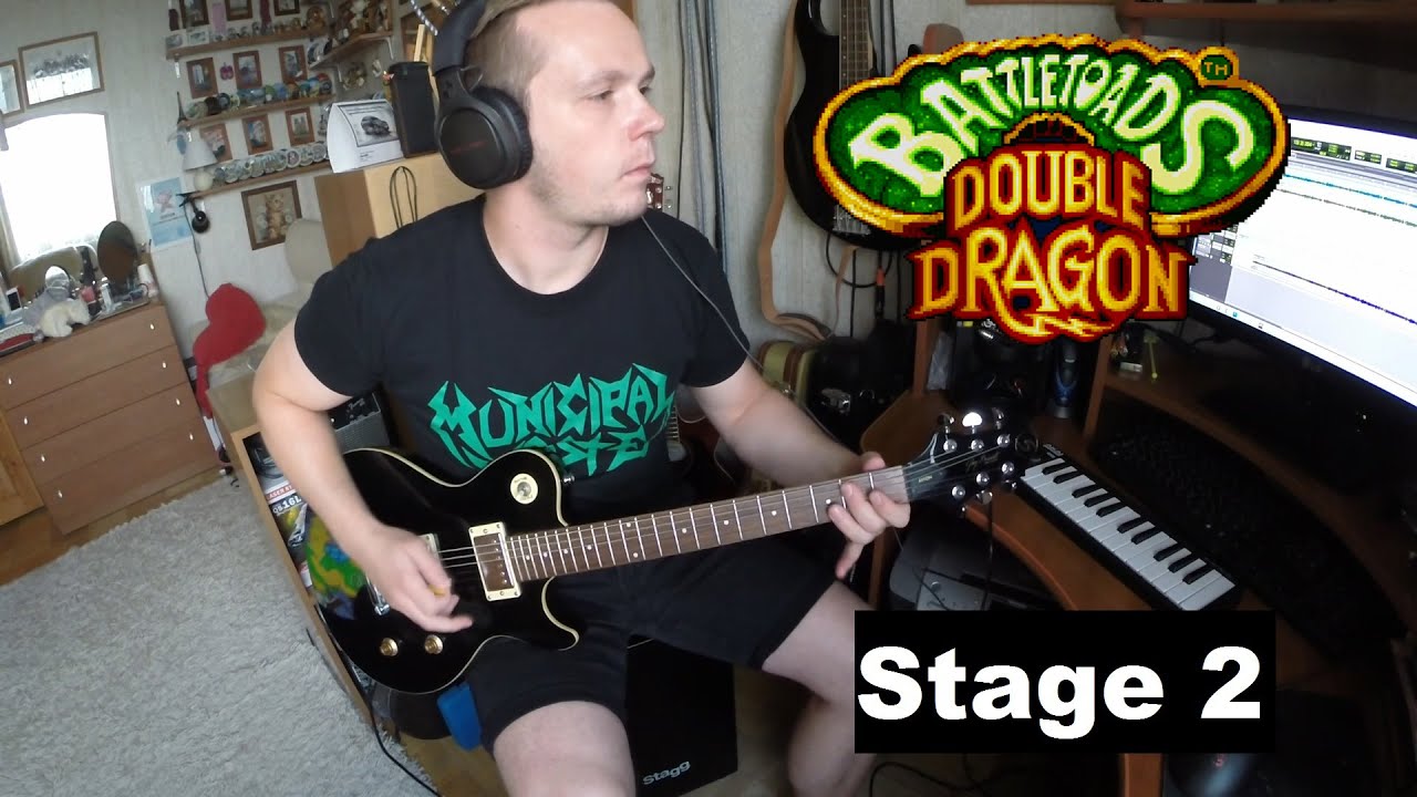 Battletoads Double Dragon Stage 2 (hard cover) - YouTube