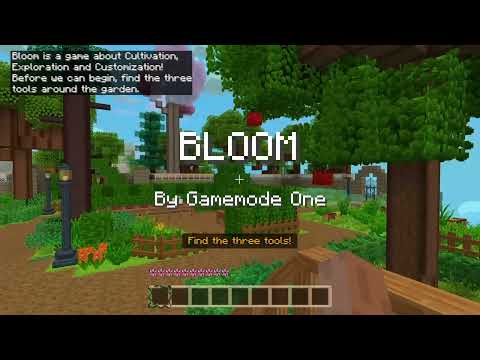 Minecraft BLOOM Finding All Rare Flowers Collecting All Clutter No ...