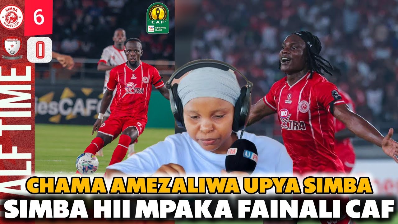 UCHAMBUZI WA UFM: SIMBA 6 - 0 JWANENG GALAXY / CHAMA AMEZALIWA UPYA ...