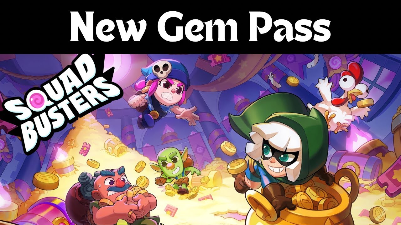 New Gem Pass | Squad Busters - YouTube