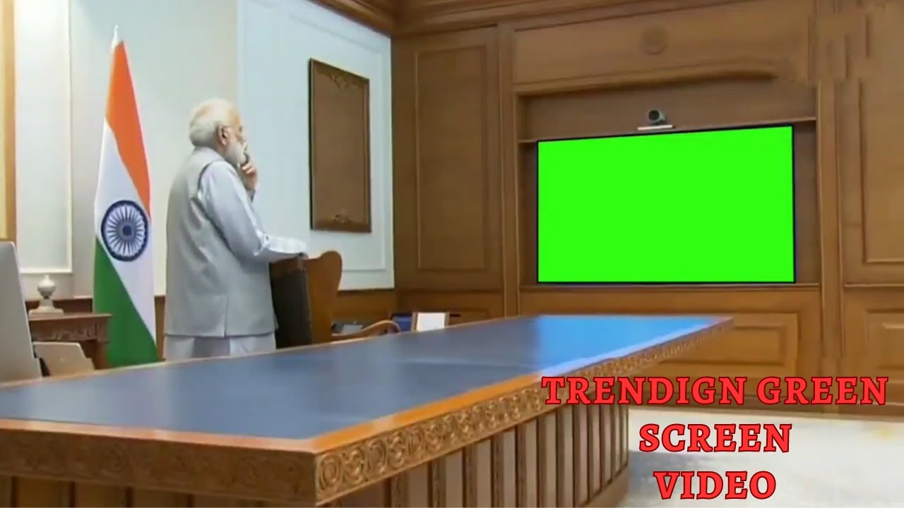 Narendra Modi green screen television video // Modi ji Trending green ...