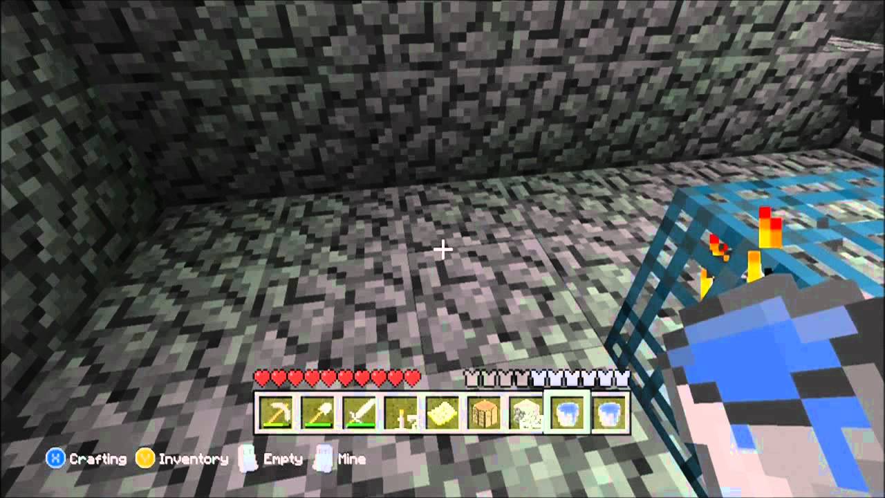 Minecraft Xbox 360: Ep:16- How To Make a Mob Spawner Trap!! - YouTube