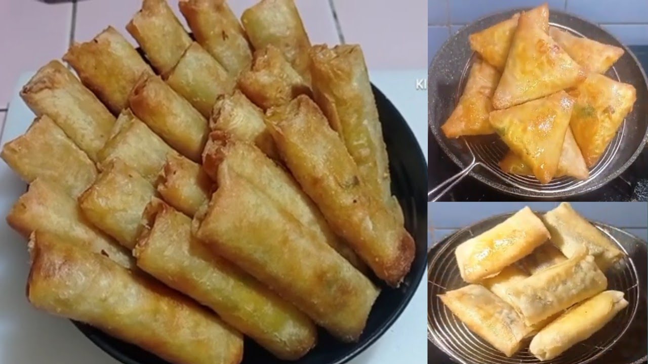 3 Resep Cemilan Enak Kreasi Dari Kulit Lumpia Mudah Dan Ekonomis - YouTube