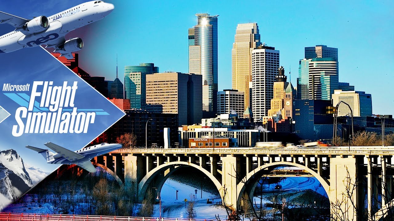 [🔴4K] Minneapolis Flight | Microsoft Flight Simulator 2020 | RTX ULTRA ...