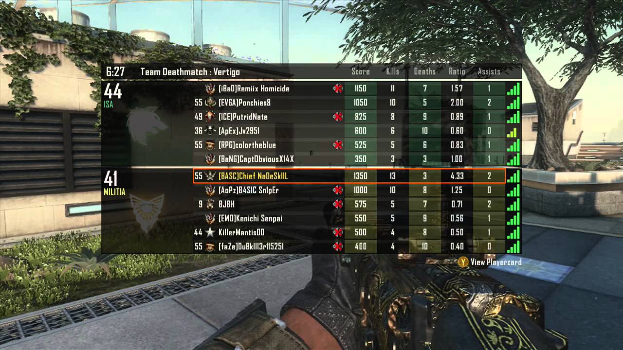 "1 BAR Connection WTF" Call of duty black ops 2 Gameplay/Live ...