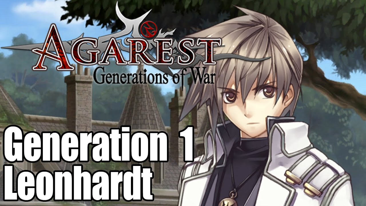 Agarest Generations of War Longplay Pt1 Generation 1 (Leonhardt ...