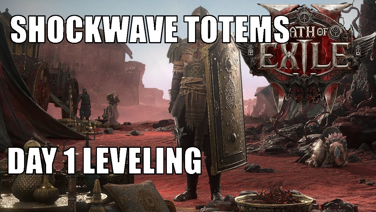 [PoE 2] Shockwave Totems Warrior - Day 1 Progress and Changes - YouTube
