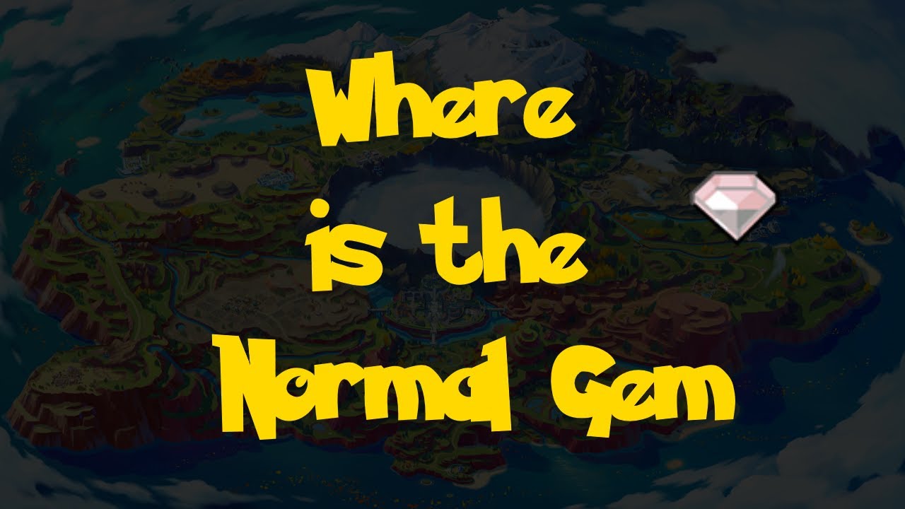 Where Is: The Normal Gem (Pokemon Scarlet & Violet) - YouTube