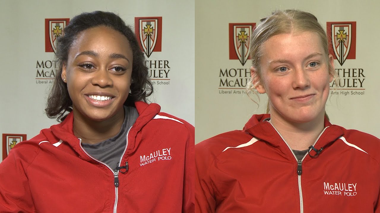 Xfinity Prep Profile: Geena Peyton & Claire Mueller, Mother McAuley ...