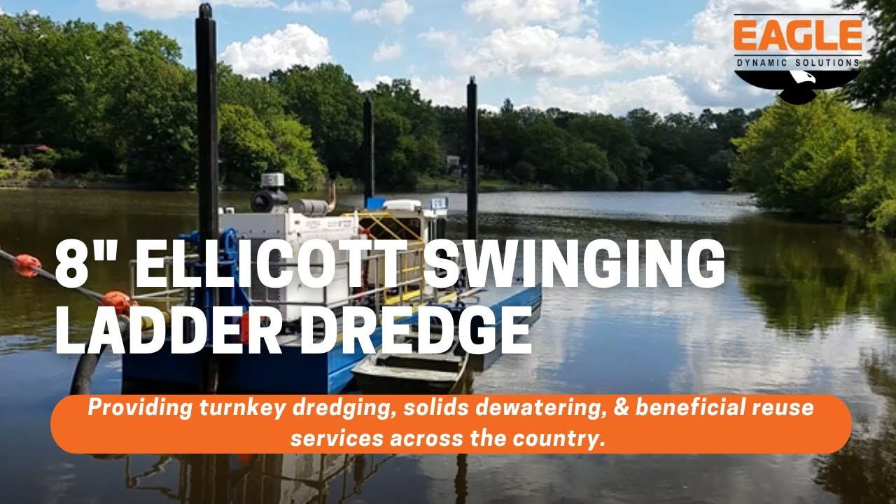 8" Ellicott Swinging Ladder Dredge - Eagle Dynamic Solutions - YouTube