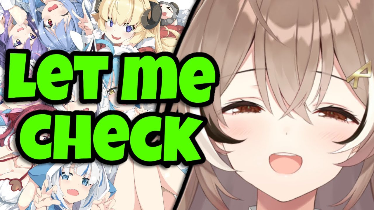 Mumei check Holomem BODY PART after learning this Fact - YouTube