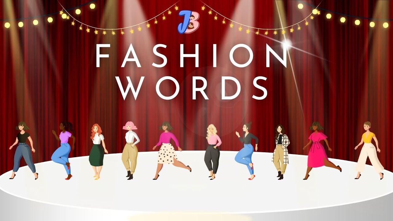 Fashion Words | English Vocabulary of Fashion World | Let's learn new ...