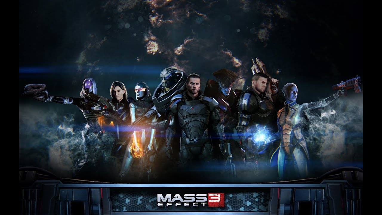 MASS EFFECT 3 BUILDS - Human Male Cerberus Adept - YouTube