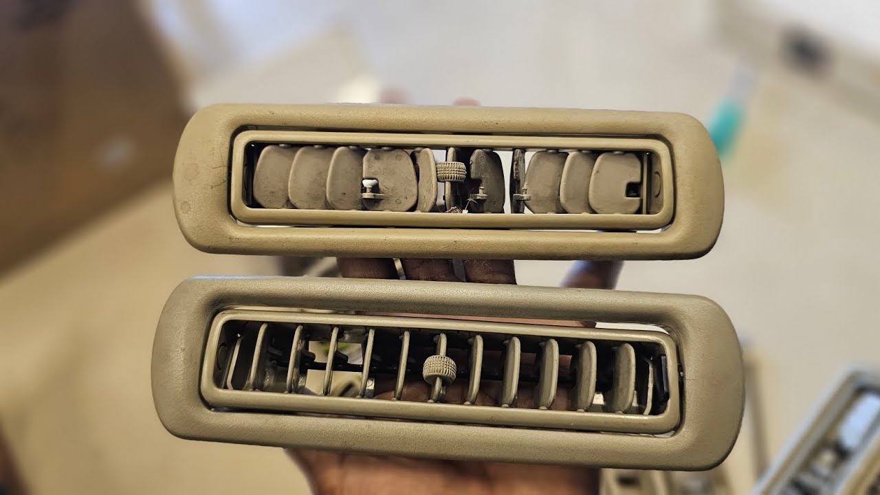 Innova roof ac vent repair.. - YouTube