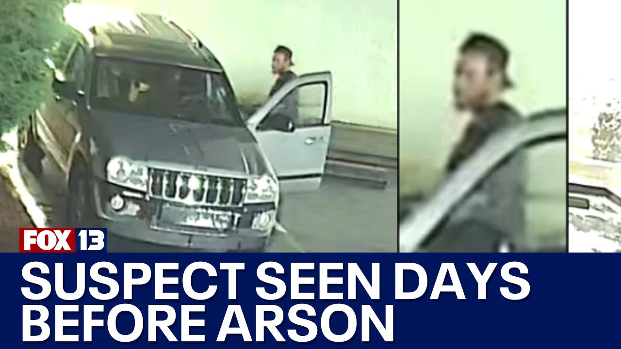 Police look to ID burglary suspect seen days before arson | FOX 13 ...