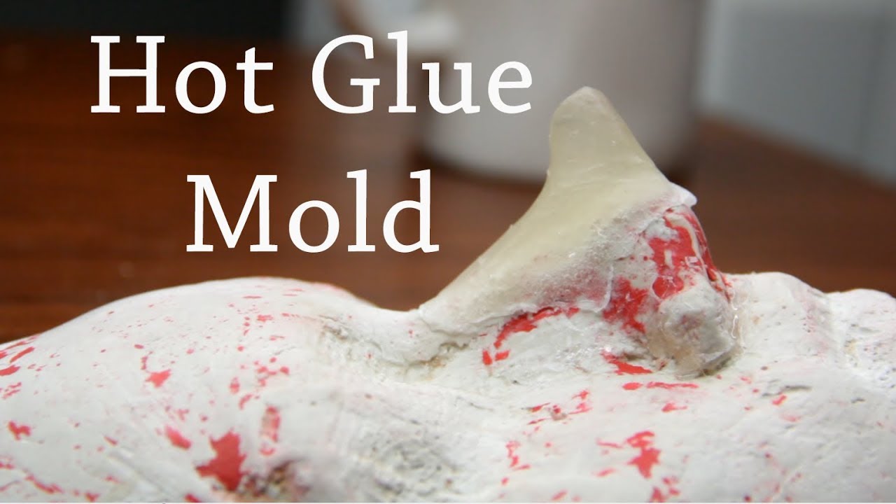 Hot Glue Gun Easy Prosthetic Mold Noob FX Tutorial - YouTube