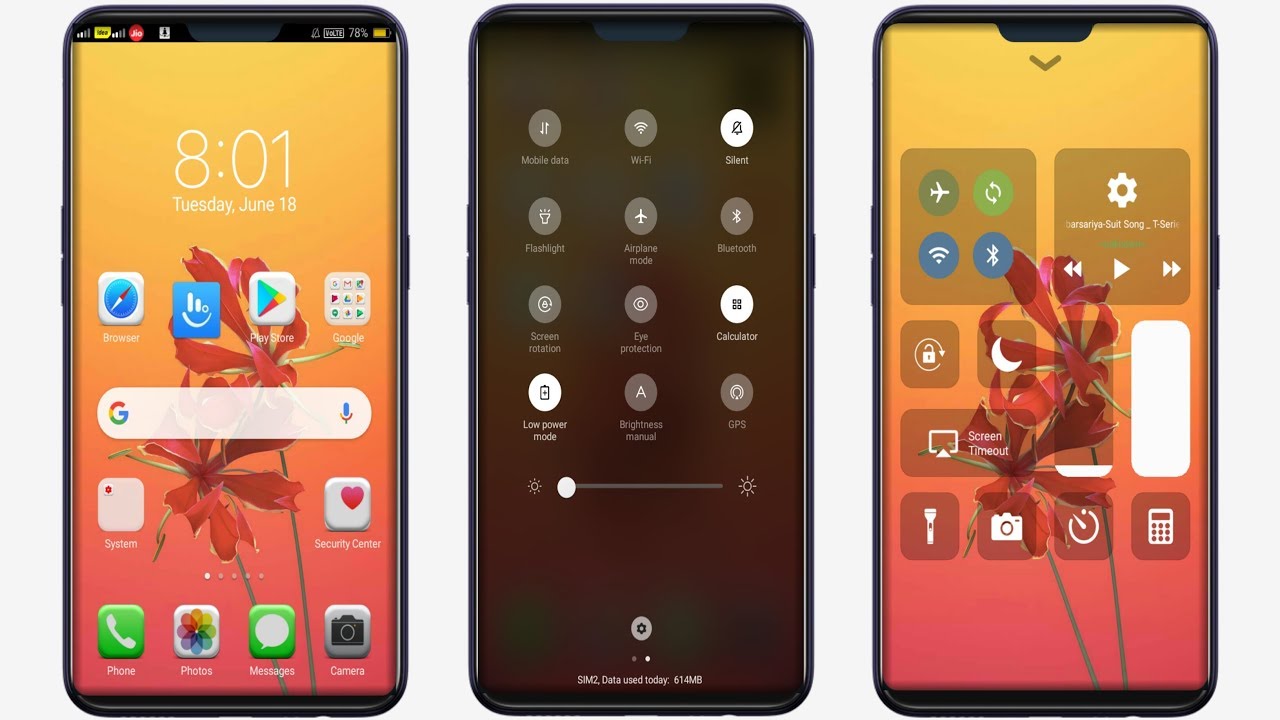 OPPO (ColorOS) #Theme 3D iOS / OPPO A37.A57.A3S.A5.A7.F7 All - YouTube